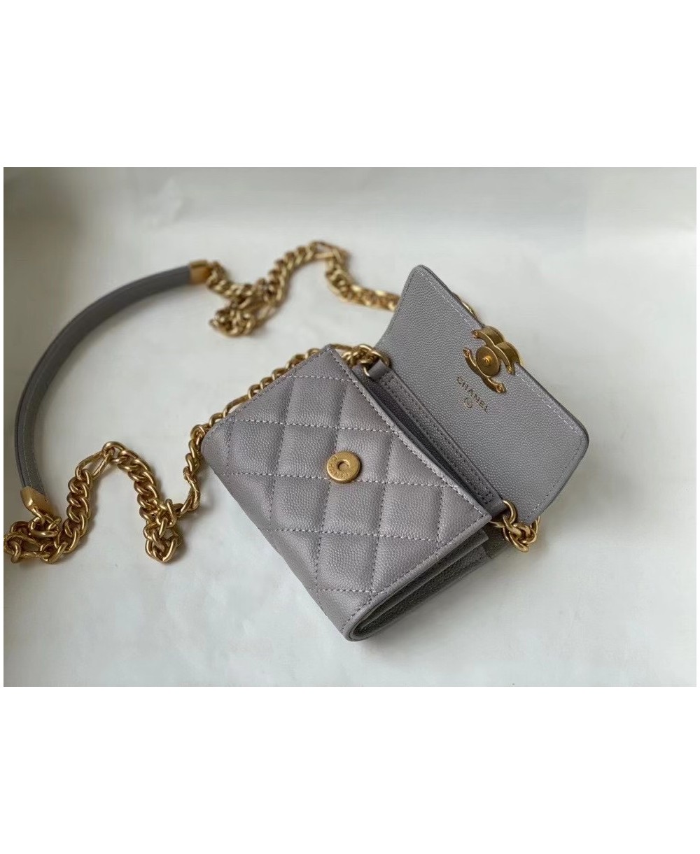 CHANEL CLUTCH WITH CHAIN